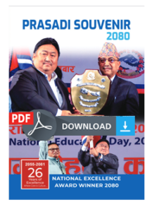 Prasadi Academy - Only one +2 institution in Nepal has been awarded the ...